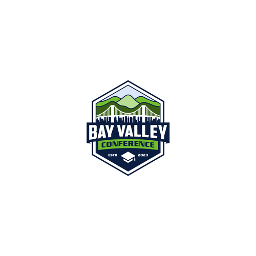 Bay Valley Conference logo - Yuba College Athletics