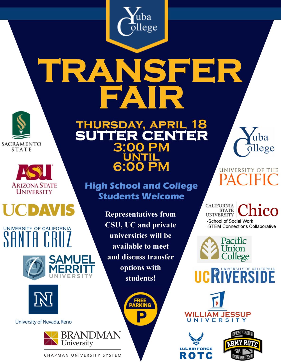 Transfer Fair flyer 4 18 2109 | Yuba College