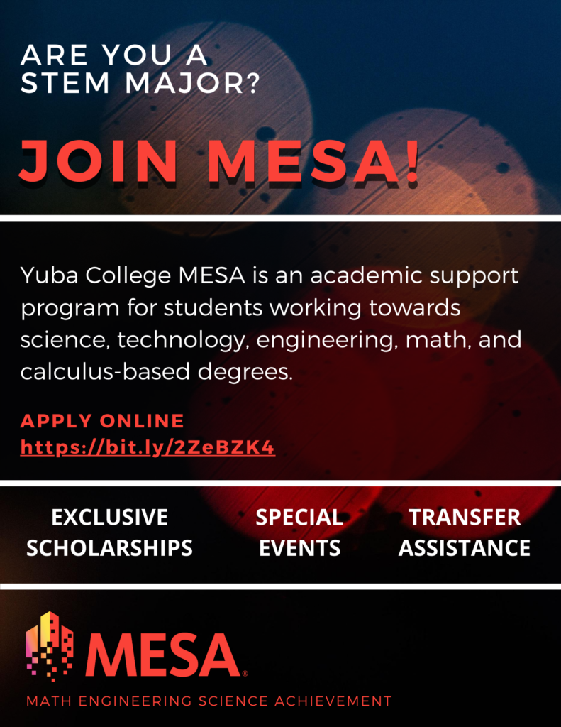 MESA flyer | Yuba College