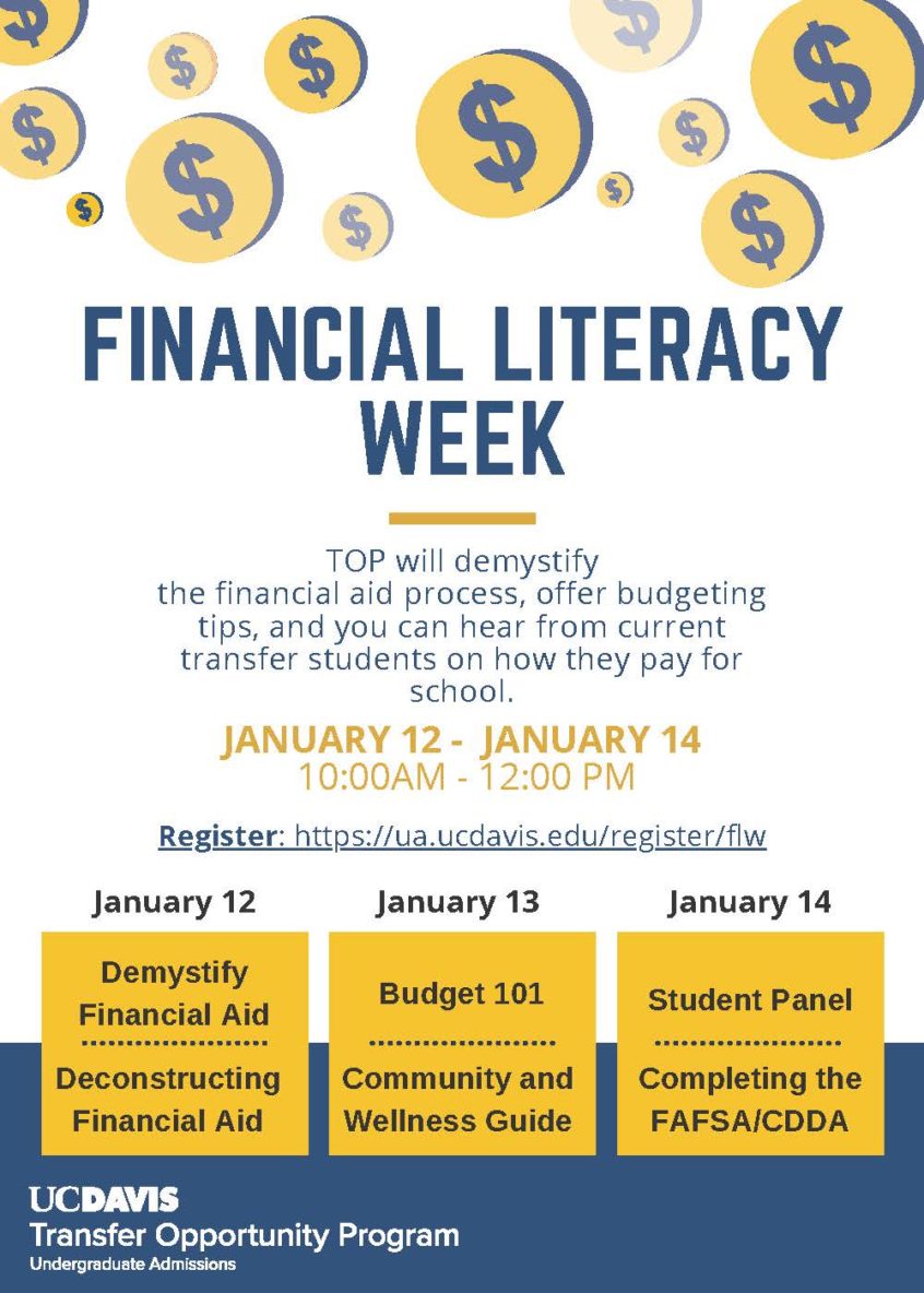 UCD Financial Literacy Week | Yuba College