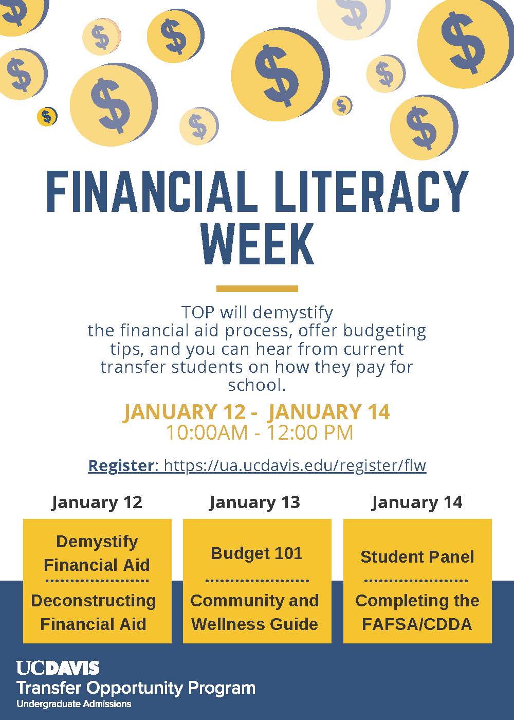 UCD Financial Literacy Week | Yuba College