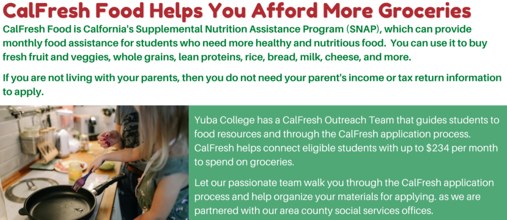 CalFresh_About | Yuba College