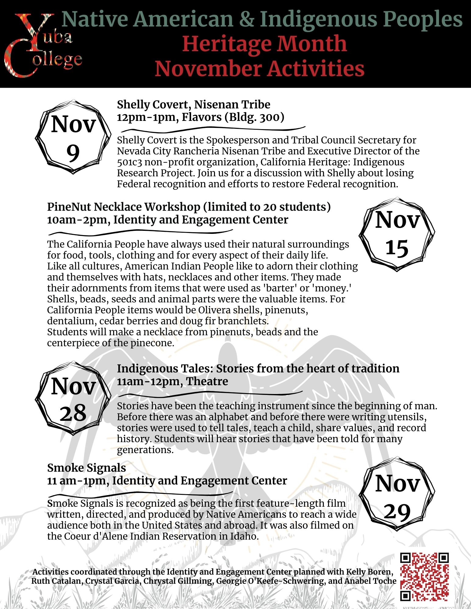 Native American & Indigenous Peoples’ Month | Yuba College